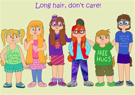 Long Hair Dont Care In Color By Chipmunkedweirdo On Deviantart