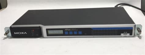 MOXA SECURE DEVICE SERVER 32 PORT NPORT 6650 32 EBay