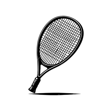 Premium Vector Squash Racket Vector Illustration