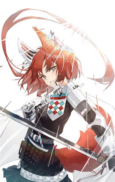 Flametail Arknights Drawn By Sye Danbooru