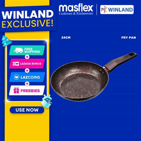 Masflex By Winland Aluminum Non Stick Radiance Induction Fry Pan Cm NK M Lazada PH