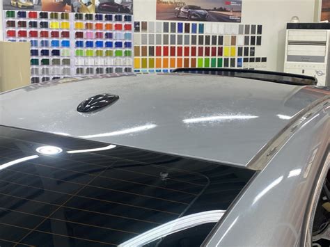 Teamcarskin 팀카스킨 화성점 재규어 Xf 에이버리 루프스킨 시공