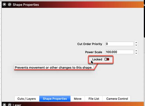 Lock Tool Path OS Specific LightBurn Software Forum
