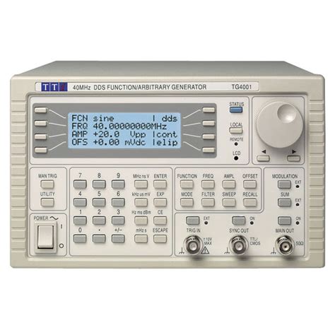 Tti Thurlby Thandar Tg4001 40mhz Dds Functionarbitrary Generator