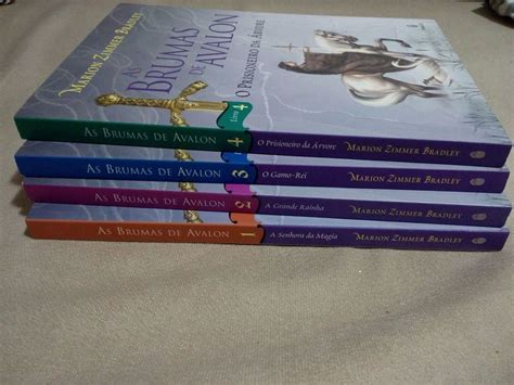 As Brumas De Avalon 4 Volumes Livro Usado 23733211 Enjoei