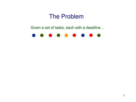 Ppt Planning And Scheduling To Minimize Tardiness Powerpoint