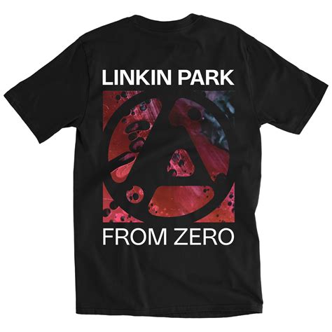 From Zero Texture Black Tee Linkin Park Store