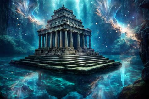 Fantasy Cosmic Temple Stock Illustrations 302 Fantasy Cosmic Temple Stock Illustrations