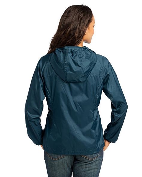 Eddie Bauer Logo Embroidered Packable Wind Jacket At
