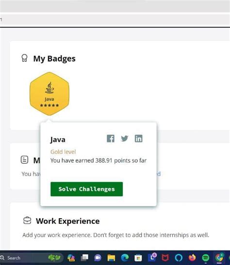Keerthana A On Linkedin Hackerrank Java Selflearning