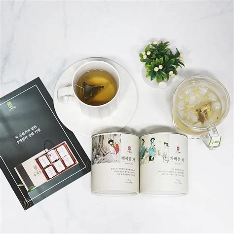 바겨사 협찬 자연애의 수제한차는 커피대신 마실 수 있는 카페인이 없는 차 선물세트입니다 차 전문가가 원재료 선별부터 티백 생산까지 모두 직접 만들어 믿고 선물할 수