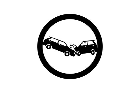 Crush Car Accident Logo Vector Graphic By Fahrul Junianto · Creative