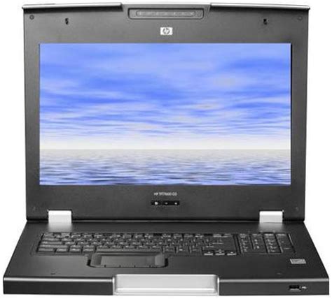 Hp Tft7600 Rkm Rackmount Console 17 Monitor Keyboard Ag052a