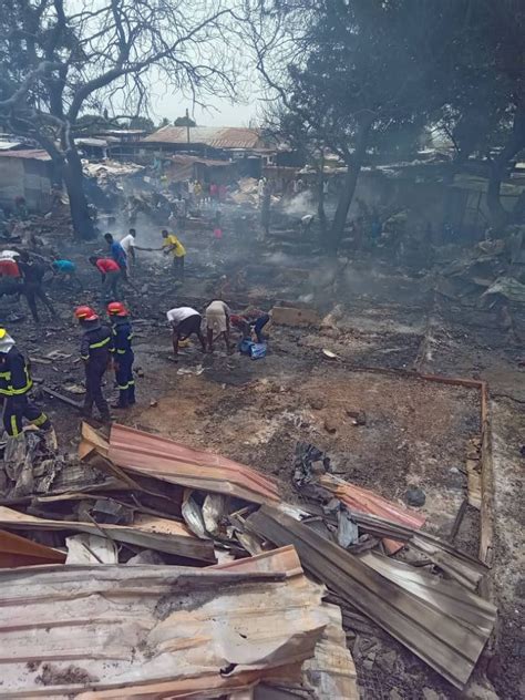 Over 100 Structures Saved As Fire Guts Bubuashie Cable And Wireless Area Republic Online