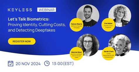 Lets Talk Biometrics Proving Identity Cutting Costs And Detecting Deepfakes Biometric Update