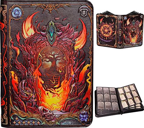 Czyy Trading Card Binder Tcg Album For Mtg Sport