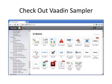 Vaadin Filtering Table Example Ppt