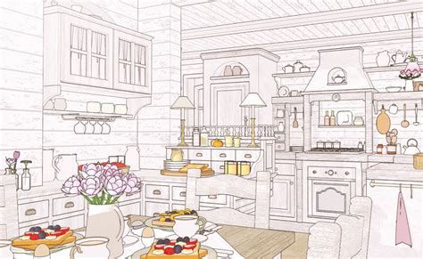 빈티지 주방 Type C