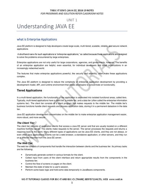 Tyit Sem 5 Advance Java | PDF | Java (Programming Language) | Databases
