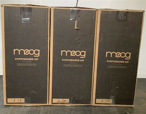 MATRIXSYNTH Moog Synthesizer IIIP Limited Edition Reissue Modular Synth Serial 1 Of 40