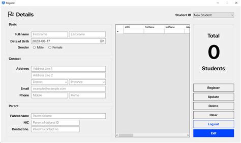 GitHub Dropcreations Student Management System Student Management