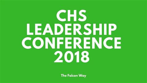 Leadership Conference 2018 Youtube