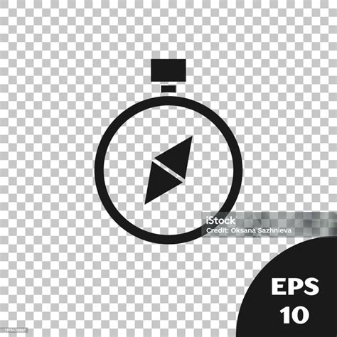 투명 한 배경에 격리 된 검은 나침반 아이콘입니다 윈드 로즈 탐색 기호입니다 바람 장미 표지판 벡터 일러스트레이션 0명에 대한 스톡 벡터 아트 및 기타 이미지 Istock