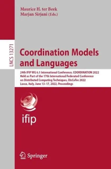 Coordination Models And Languages 24th Ifip Wg 61 International