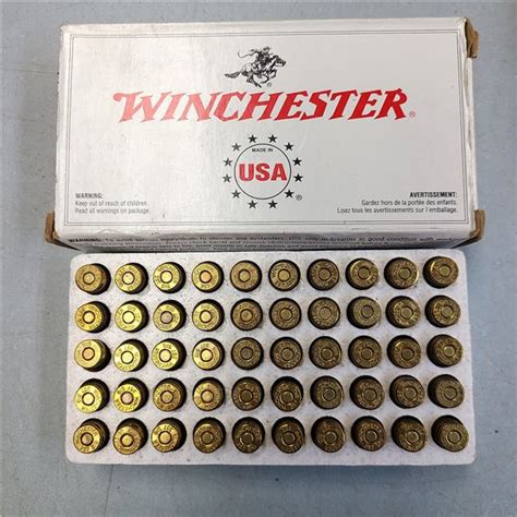 357 Sig Winchester 125 Gr Jacketed Flat Nose Ammo 50 Rds