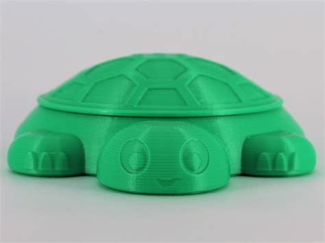 Retro Turtle Sandbox Or Keepsake Stash Box By Grandpa 3dprints