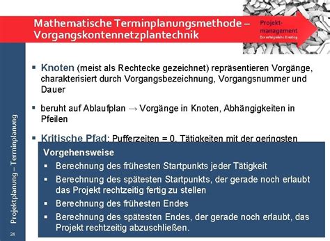 Projektmanagement Der Erfolgreiche Einstieg Projektplanung