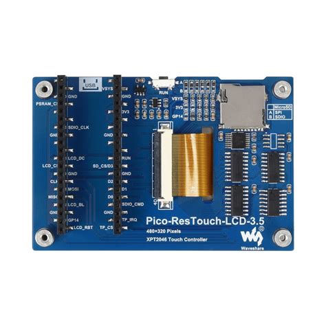 Waveshare Touch Display Modul F R Raspberry Pi Pico Roboter