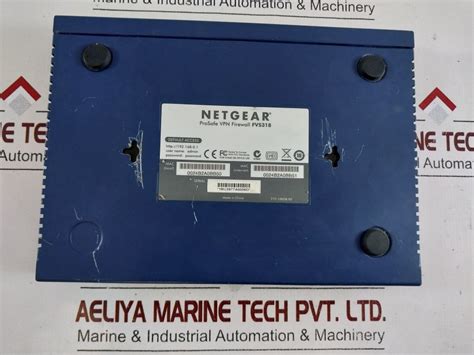 Netgear Fvs318 Prosafe Vpn Firewall Aeliya Marine