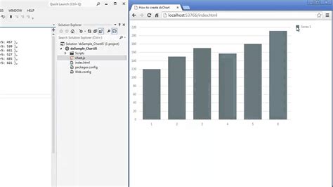 Devexpress Devextreme Html Charting In Asp Net Youtube