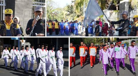 Kadis Dikbud Sumbawa Lepas Lomba Gerak Jalan Tingkat SMP MTs Pulau Sumbawa News