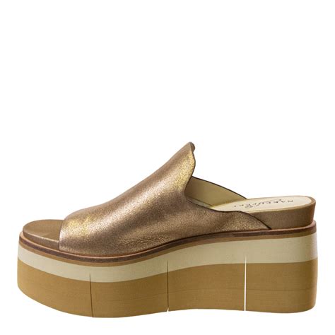 Flow In Gold Platform Sandals Nakedfeet Shoes