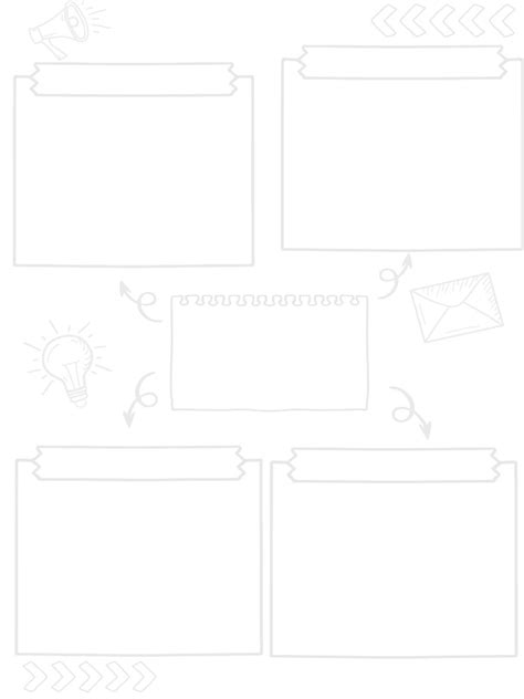 Black White Doodle Cute Mind Map A4 Document 7 Pdf