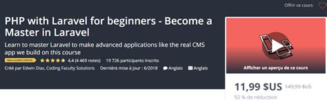 Chia S Kh A H C Php With Laravel For Beginners Become A Master In