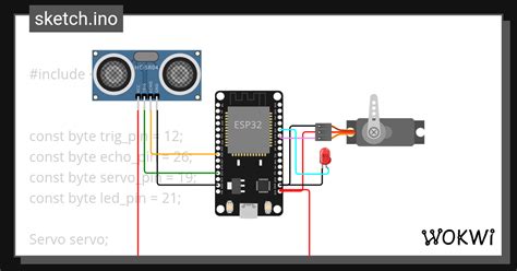 Automatic Dispenser Project C263 Wokwi Esp32 Stm32 Arduino Simulator
