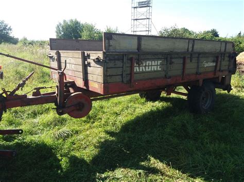 Miststreuer Krone Optimat Guter Zustand Holzwagen In Hessen Fulda