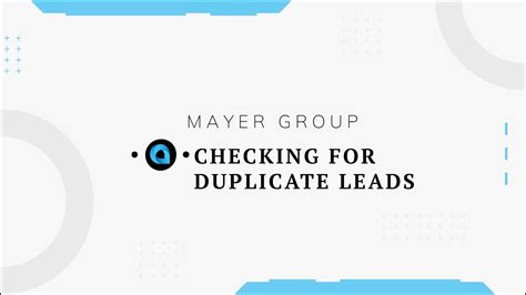 Checking For Duplicate Accounts In Acumatica Youtube