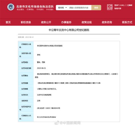 House事件演出剧院被罚北京市新浪新闻