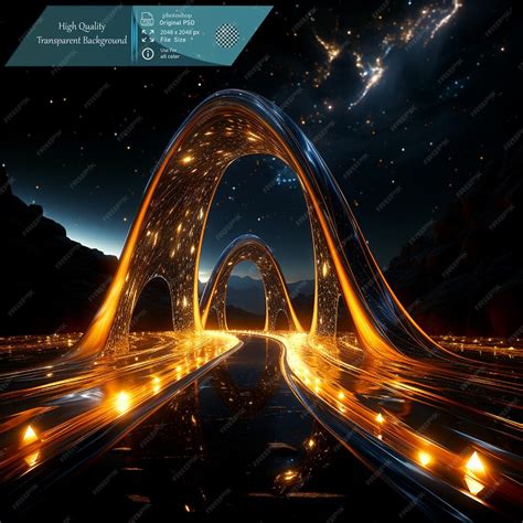 A Hypothetical Tunnellike Structure Connecting Two Separate Points In