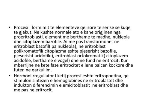 Ppt Eritropoeza Granulopoeza Elemente Granulare Te Gjakut