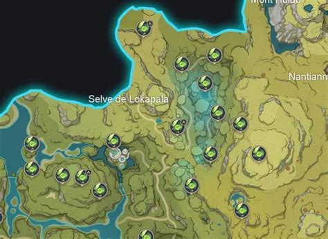 Emplacements Dendroculus Genshin Impact où les trouver à Sumeru