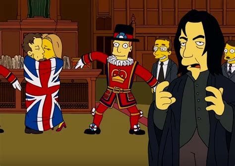 El Homenaje Anticipado Que Le Rindieron Los Simpsons A David Bowie Y