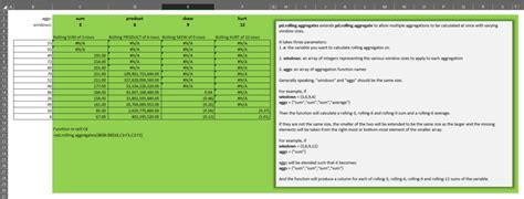 Calculate Rolling Sum In Excel And Much More Flex Your Data