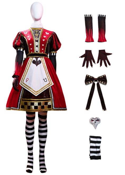 Alice Madness Returns Alice Liddell Dress Costume Cosplay Suit Upgrade