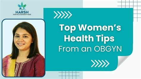 Top 10 Preventive Health Tips By Obgyn For Womens Health