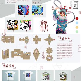 文创产品设计 展板展架模板psd 免费下载 爱给网